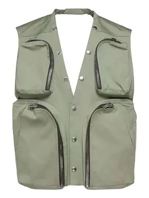 Rick Owens Hollywood Cargo Gilet - Green