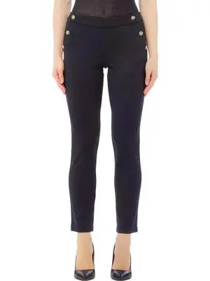 Liu Jo Button Detailed Trousers - Black