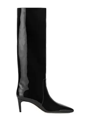 Paris Texas 60mm Pointed-toe Knee-high Boots - Black