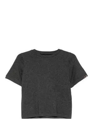 Extreme Cashmere Cotton-cashmere T-shirt - Grey