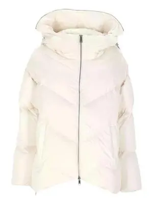 Add Hooded Down Jacket - Neutrals