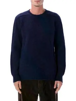 Howlin' Crew-neck Long-sleeve Sweater - Blue