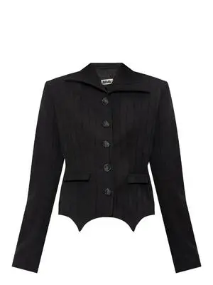 AVAVAV Pinstripe Jacket - Black