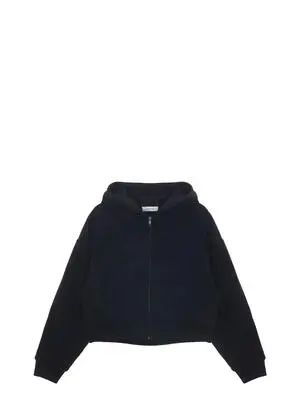 ENTIRE STUDIOS Thermal Zip-up Hoodie - Black