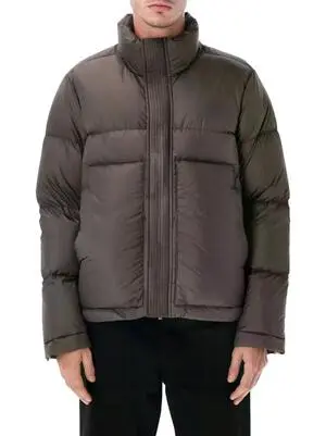 K-WAY Quilted Padded Jacket - Brown