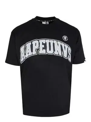 AAPE BY *A BATHING APE® Aapeunvs Moonface T-shirt - Black