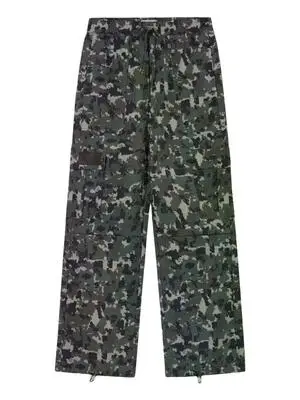 Carrera Eyewear Camouflage Print Trousers - Green
