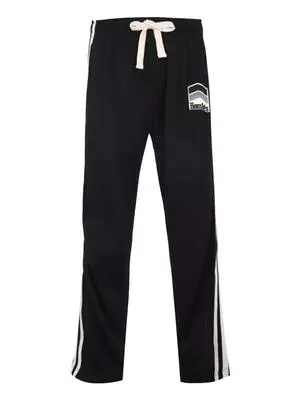 HOMIES MARBELLA Racing Stripe-detail Track Pants - Black