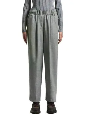 Peserico Elasticated Trousers - Grey