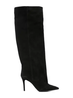FABIO RUSCONI Pointed-Toe Knee-High Boots