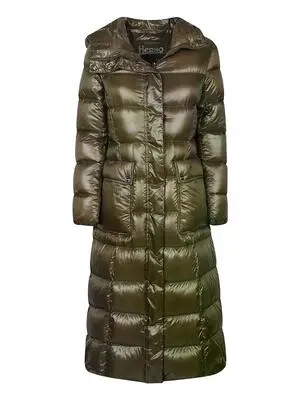 Herno Hooded Padded Coat - Green