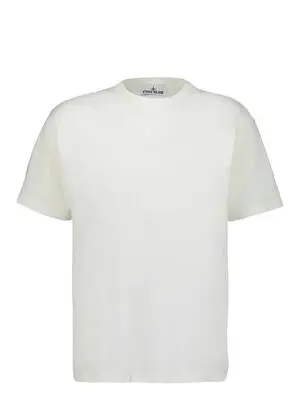 Stone Island Crew-neck Short-sleeve T-shirt - White