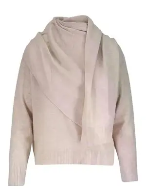 Vince Draped Sweater - Neutrals