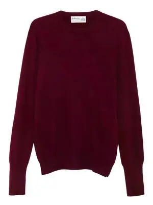 BALLANTYNE Round-neck Sweater - Red