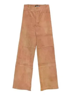 ARMA Panelled Suede Trousers - Brown