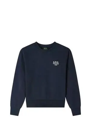A.p.c. Rue Madame Boxy Sweatshirt - Blue