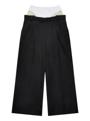 DURAN LANTINK Tailored Trousers - Black