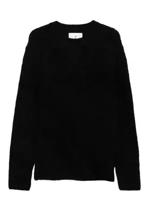 SEVEN GAUGE Crew-neck Jumper - Black