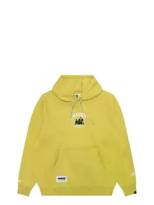 AAPE BY *A BATHING APE® Graphic Print Hoodie - Yellow