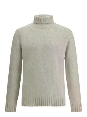 ARAGONA Turtleneck Sweater - Neutrals