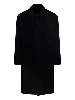 LARDINI Button-closure Coat - Black