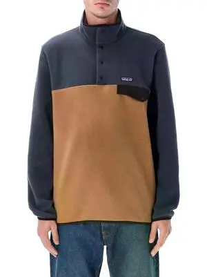 Patagonia Two-tone Long-sleeve Sweatshirt - Blue