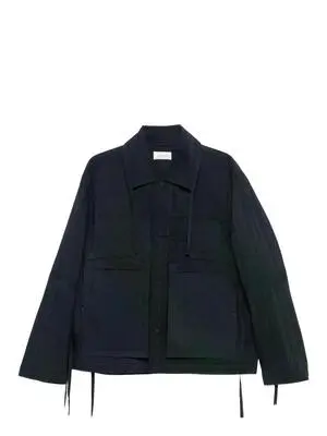 CRAIG GREEN Quilted Shirt Jacket - Blue