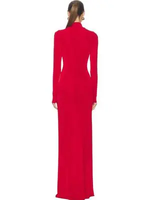 Marianna Senchina Antonia Dress - Ruby Red