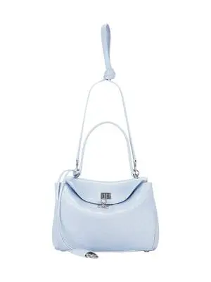 Balenciaga Balenciaga Rodeo Small Ostrich Top Handle Bag Cloudy Blue
