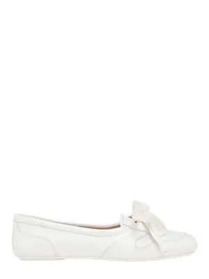 GIANVITO ROSSI Vault Ballerina Sneakers - White - Nappa