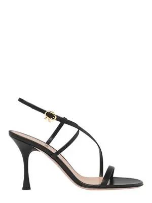 GIANVITO ROSSI Ascent Sandal - Black - Calf
