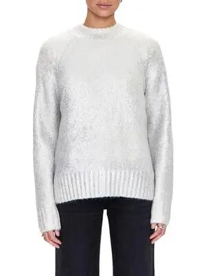 PISTOLA Ilana Metallic Sweater