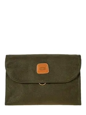 Bric'S Trifold Hanging Travel Bag - Olive