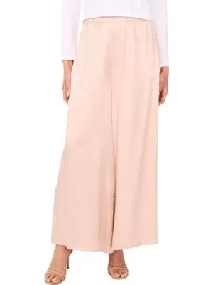 Vince Camuto Pull-on Wide Leg Pants - Natural