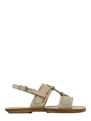 BUTTERO® Ring-detail Sandals - Neutrals