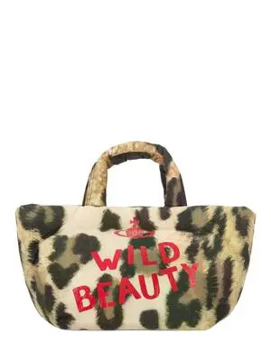 VIVIENNE WESTWOOD Medium Printed Handle Tote Bag - Neutrals