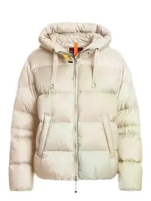 PARAJUMPERS Tilly Hooded Puffer Jacket - Neutrals