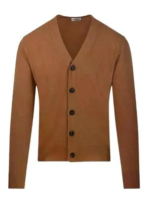ALTEA Button V-Neck Cardigan