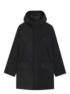 Hugo Water-repellent Coat - Black