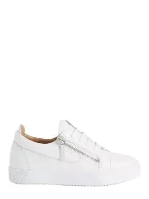 GIUSEPPE ZANOTTI Gail Lace-up Sneakers - White