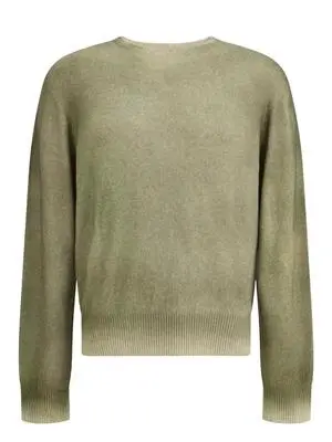 ARAGONA Crew-neck Sweater - Green