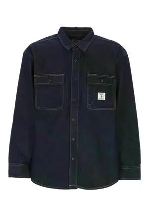 ROY ROGER'S Pocket Denim Shirt - Blue