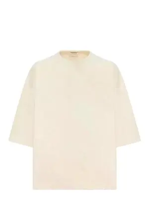 Fear Of God Wool Short-sleeve T-shirt - Neutrals