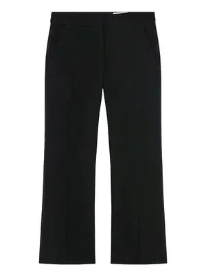Alexander McQueen Tailored Cropped Trousers - Black