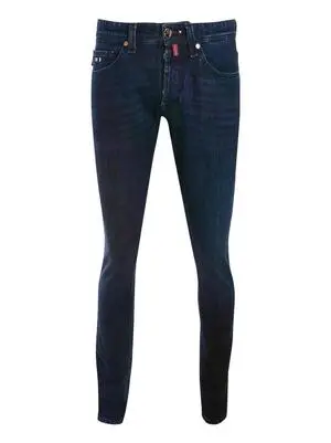 TRAMAROSSA Leonardo Logo-patch Jeans - Blue