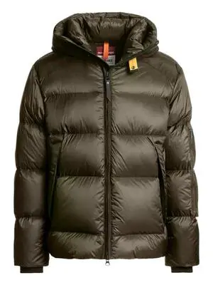 PARAJUMPERS Quilted Hooded Jacket - Green