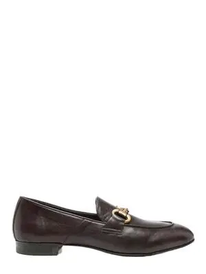 MARA BINI Horsebit-detail Loafers - Brown