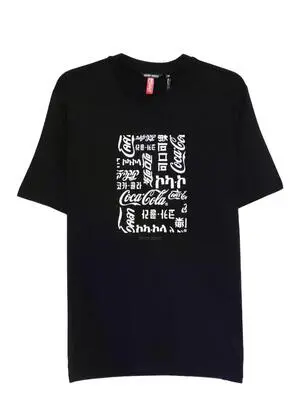 ANTONY MORATO X Coca-cola Cotton T-shirt - Black