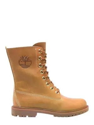 Timberland Lace-up Boots With Logo Detail - Brown