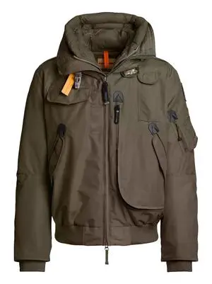 PARAJUMPERS Gobi Hooded Bomber Jacket - Green